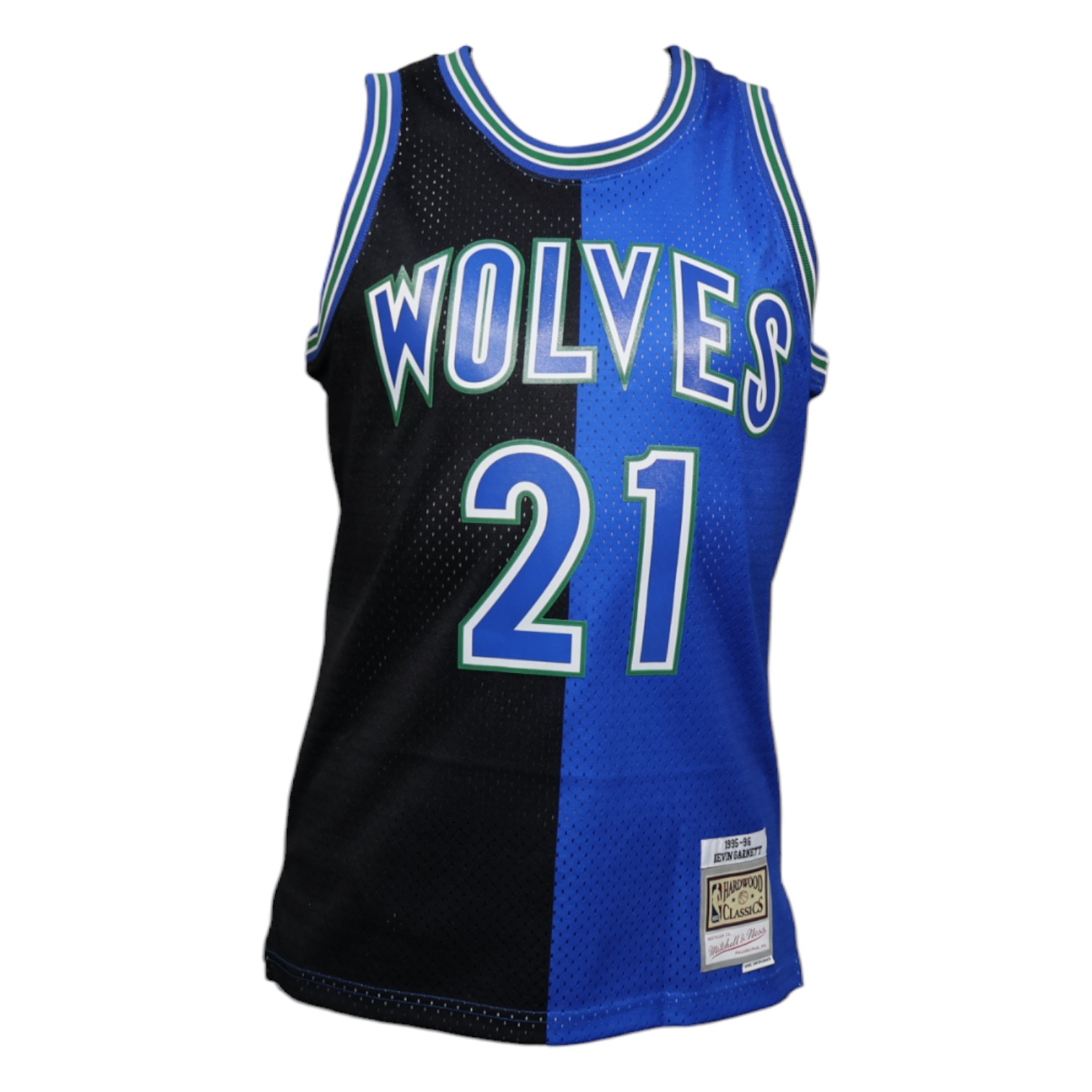 Jersey Mitchell & Ness NBA Minnesota Timberwolves #21 Kevin Garnett ...